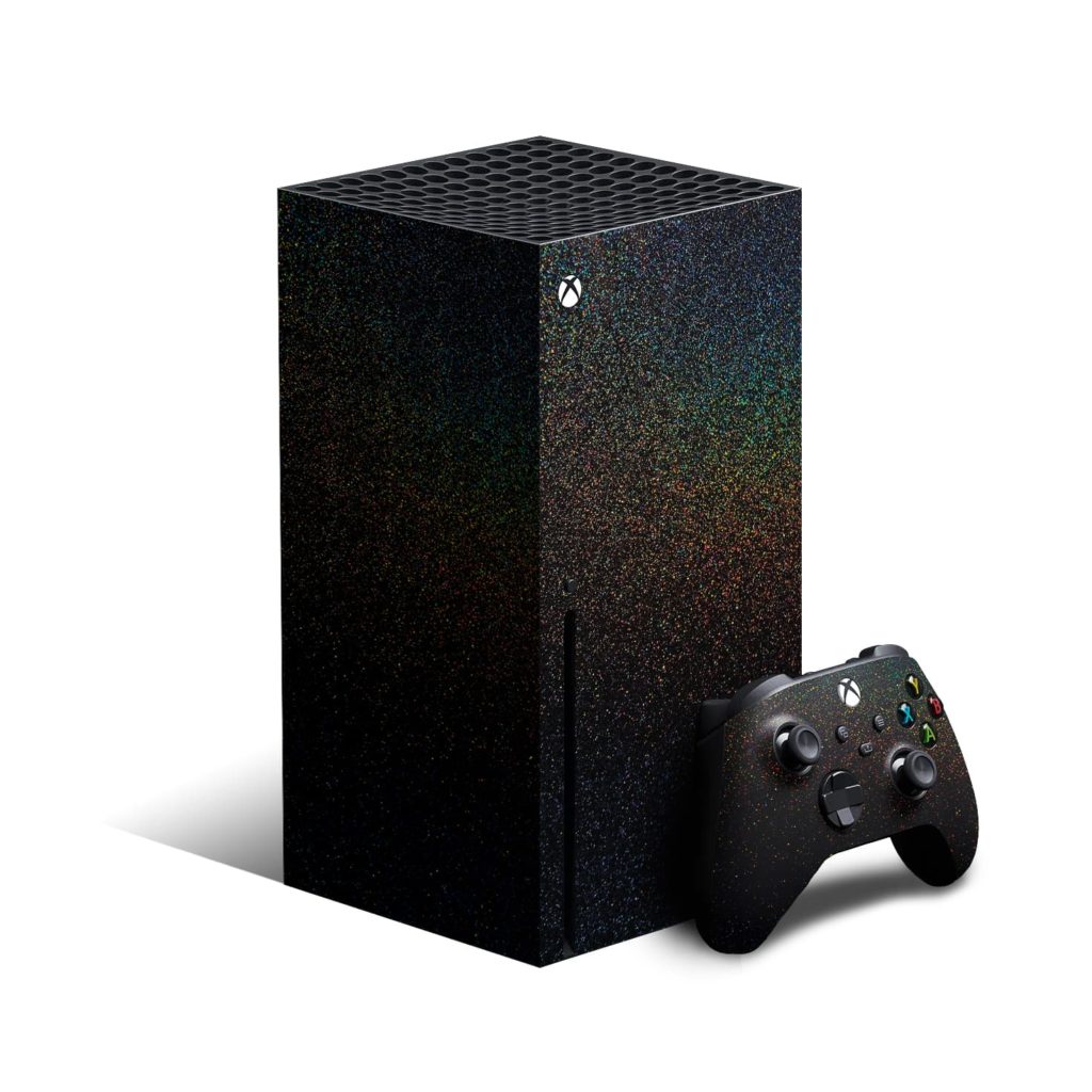 Cosmic Morpheus Black Gloss Skin for Xbox Series X - ULTRAskinz